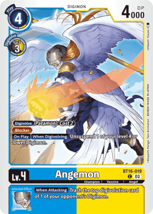 [BT16-019C] Angemon – T One Australia
