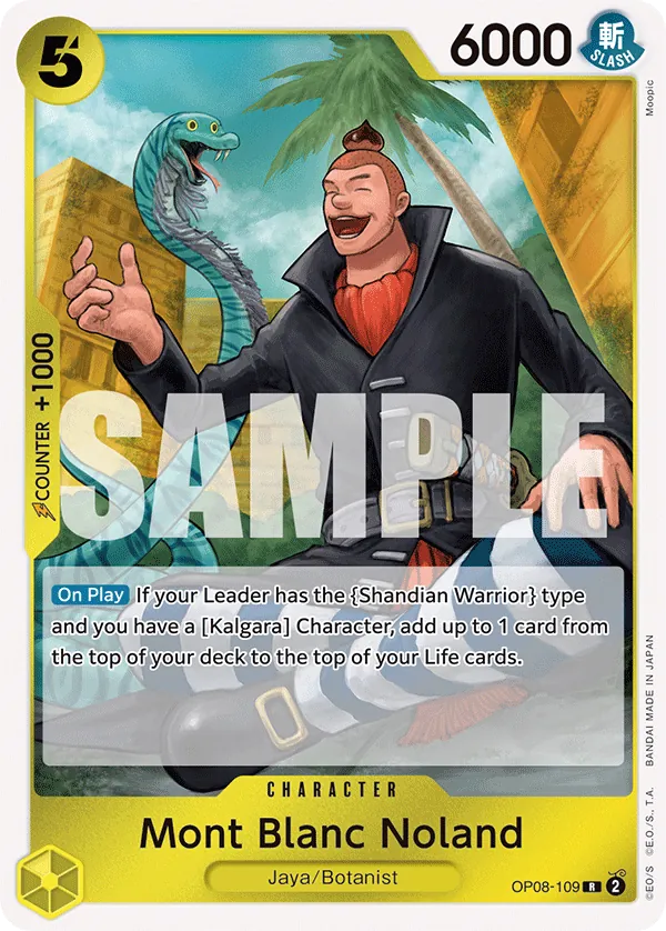 [OP08-109](R) Mont Blanc Noland (Foil) – T One Australia