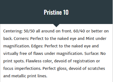 BGS 10 Gold Label – T One Australia