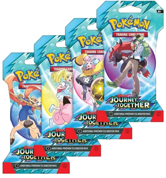 Pokemon TCG Scarlet & Viole Journey Together Blisters-(5% cancellation ...
